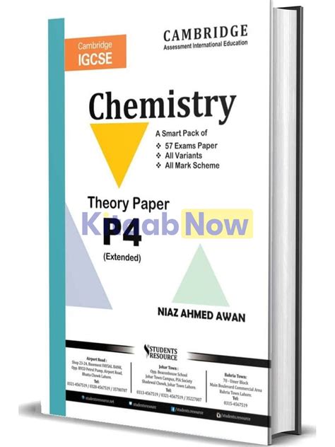 Igcse Chemistry 0620 Paper 4 Yearly 2018 2023 Kitaabnow