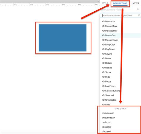 How To Do Interaction Styles For Elements Axure Rp 9 Axure Forums