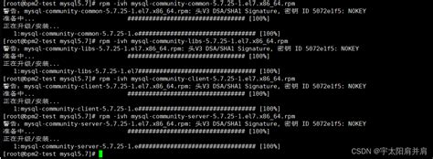 linux安装mysql教程【带图文命令巨详细】 csdn博客