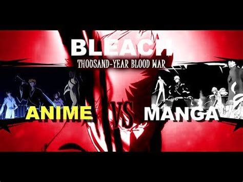 Bleach Thousand Year Blood War Tybw Anime Vs Manga Character
