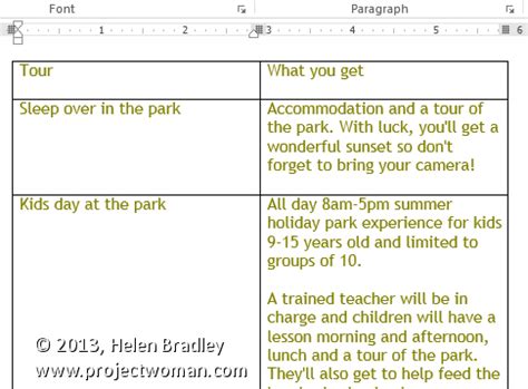 Understand And Use Columns In Microsoft Word