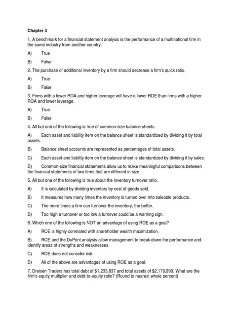 Chap 1 3 4 Selected Mcqs Pdf Inventory Accounting