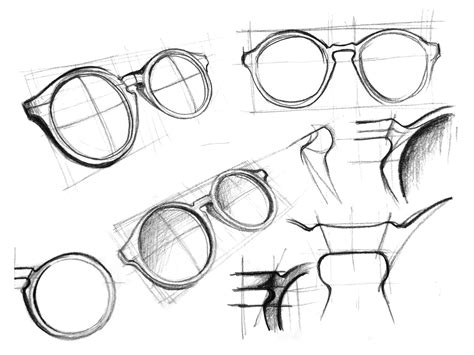 Glasses Drawing Reference At Hayden Ness Blog