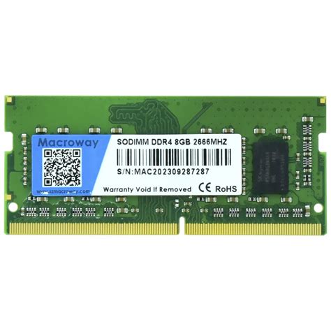 Memoria Notebook Ddr4 8gb Pc2666 Macroway
