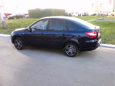 Литье :) — Lada Гранта Лифтбек (1G), 1,6 л, 2016 года | колёсные диски ...