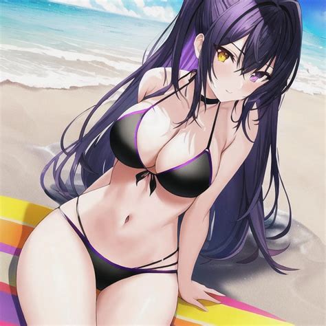 Beach Anime Girl By Somerandomartistx On Deviantart
