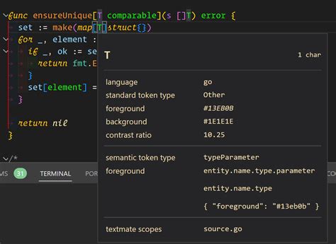 Xtoolsgopls Missing Semantic Tokens For Function Parameters In Block