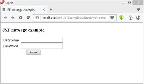 Jsf Message Html Tag W3schools