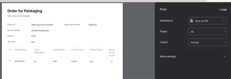 Barcode Is Hide With Print Customize ERPNext Frappe Forum