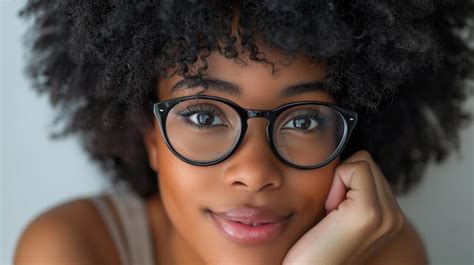 Premium Photo Portrait Of Person Wearing Glasses