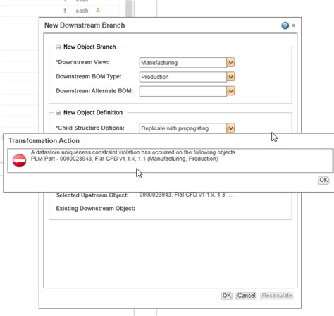 Cs377280 Error A Datastore Uniqueness Constraint Violation Has