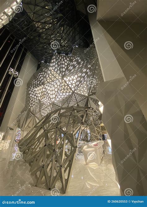Macau Cod City Of Dreams Zaha Hadid Architecture Interior Design Morpheus Hotel Lighting