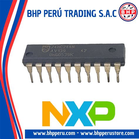 74hc244n Nxp Semiconductor Circuito Integrado Ic Bufferdriver 3