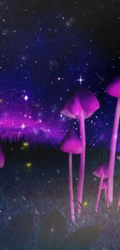 Mystical Purple Nightscape Free Download