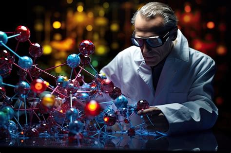 Premium Ai Image Exploring Molecular Dynamics
