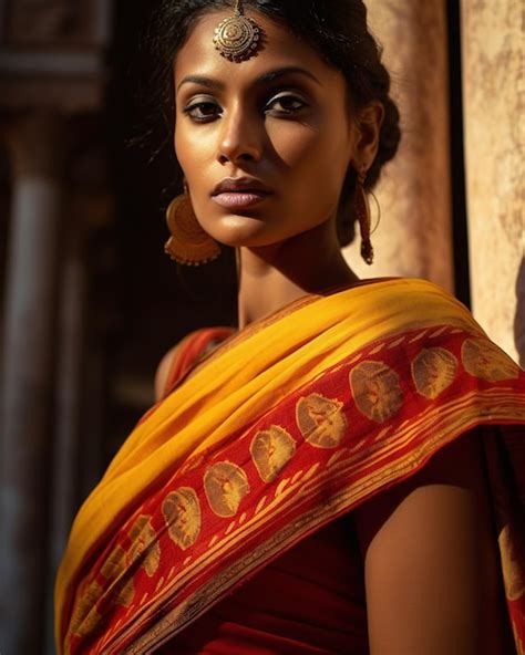 Beautiful Indian Girl Premium Ai Generated Image