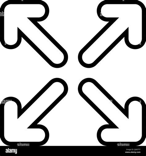 Basic Ui Maximize Stock Vector Image And Art Alamy