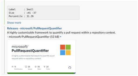 Customise Github Pr Comment Message · Issue 220 · Microsoft