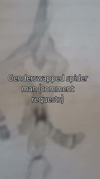 Gender Swapped Spooderman Marvel Drawing Spooderman Youtube