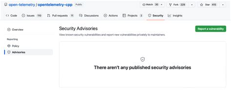 Proposal Prefer Github Based Security Vulnerability Reporting