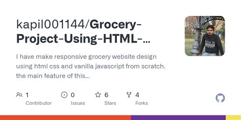 Grocery Project Using Html Css Javascriptreadmemd At Main · Kapil001144grocery Project Using