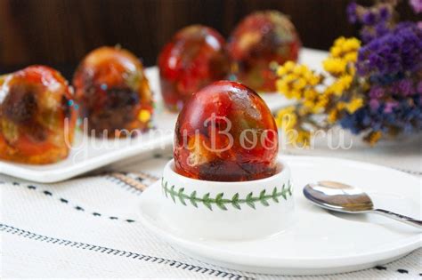 Пасхальное желе с цукатами - простой и вкусный рецепт с пошаговыми фото