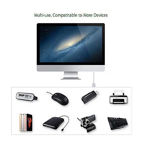 White Plastic Meter Usb Extension Cable At Piece In Valsad Id