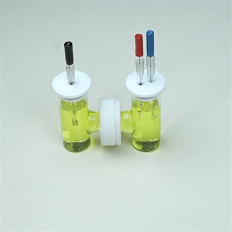 H Cell Separator With Membrane Holder Mtx Labs Electrochemical Devices And Accessories