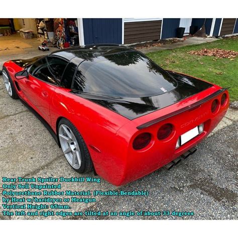 Stock 380g Rear Trunk Spoiler Wing Fits 199704 Chevrolet C5 Corvette