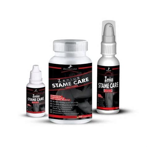 Zenius Stame Care Kit For Proper Men Sexual Solution Kit Sexual Capsule
