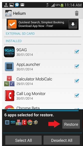 how to backup android apps to keep them around after a reset joyofandroid