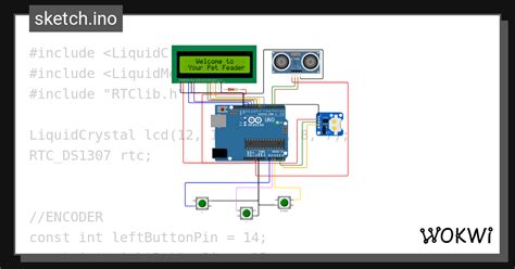 Menus Wokwi ESP STM Arduino Simulator