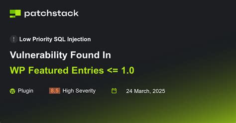 Wordpress Wp Featured Entries Plugin