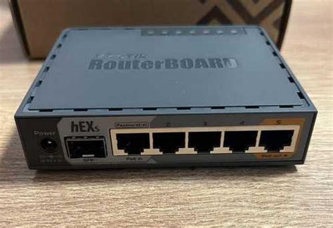 Роутер проводной POE Mikrotik rb760igs Москва | Комьютерные аксессуары ...