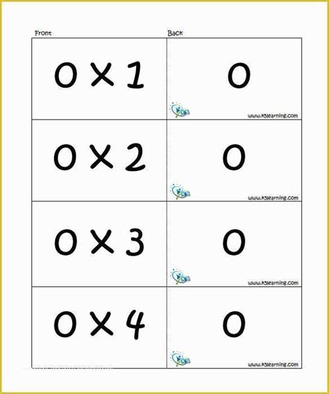 Free Template To Make Flash Cards Of Excel Flashcard Template Flash Card Template Excel