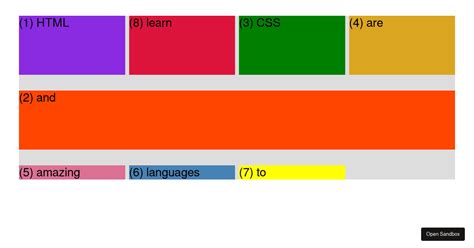 Practice Css Grid Codesandbox