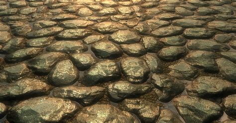 pbr mud puddle stones 2d 材质与材料 unity asset store