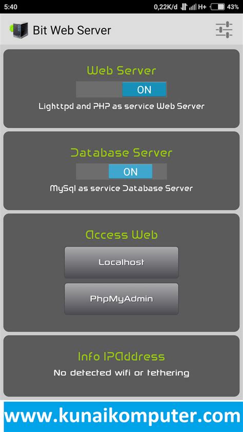 Tutorial Membuat Webserver Mengunakan Smartphone Android Kunkom
