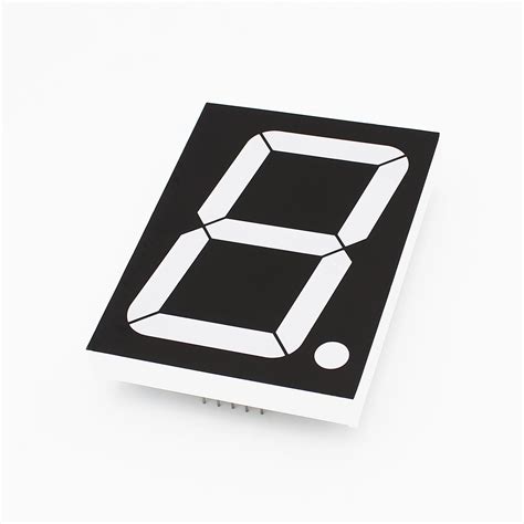 China Factory 7 Segments 5inch Big 5 Inch 7 Segment Led Display