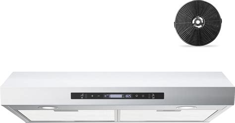 Firegas Range Hood 30 Inch Under Cabinet 450 Cfm Ducted Ductless