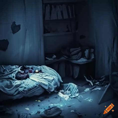 Dark Bedroom Messy Tackling Chaos In The Night