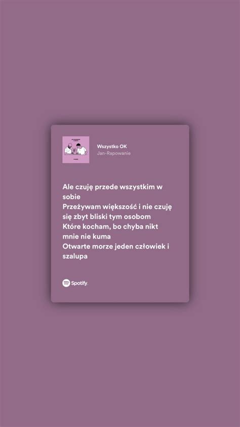 Pin Di Angelika Su Cytaty Z Piosenek Nel 2024