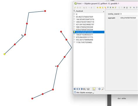 QGIS Find Point Position On Line Lengthwise Geographic