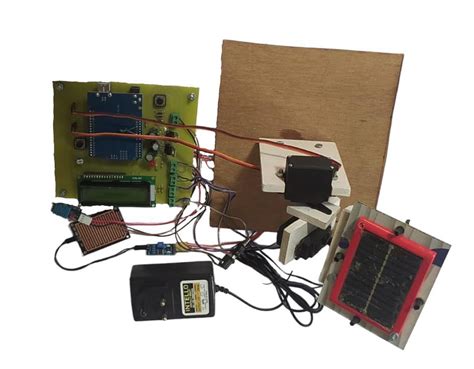 DUAL AXIS SUN TRACKING SYSTEM WITH THE WEATHER MONITORING SYSTEM Electrosal