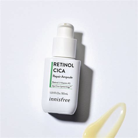 Innisfree Retinol Cica Repair Ampoule Koyo Cosmetics
