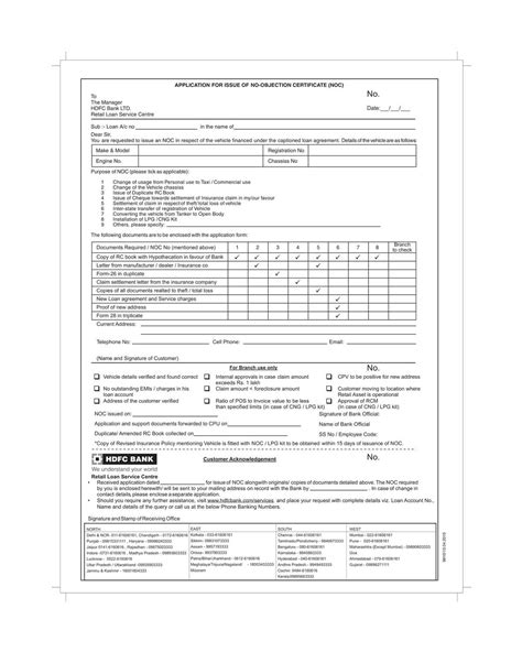 HDFC Bank Application Form For New Re Issuance Upgrade Of Business