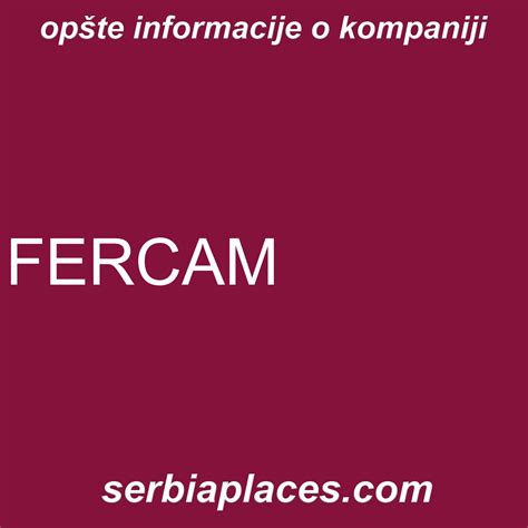 Fercam Radno Vreme Adresa Telefon