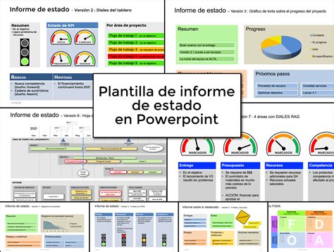 Tablero De Estado Del Proyecto Powerpoint Tablero De Control En Excel