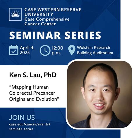 This Friday Brings Us Another Seminar Series Mapping Human Colorectal Case Comprehensive