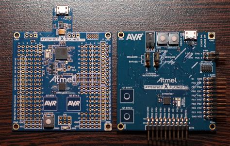 Malé Ale Výkonné Nové Mikrokontroléry Attiny 417 814 816 A 817 Vývoj Hw Cz